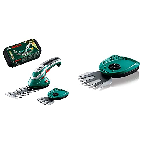 Bosch Akku Grasschere Isio Set mit Messerlänge 12 cm und 80 mm ...