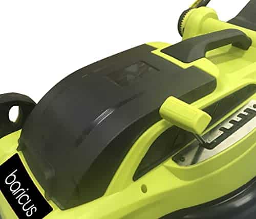 Baricus Akku Rasenmäher 36V mit optionalem Mulchfunktion, Schnittbreite ...