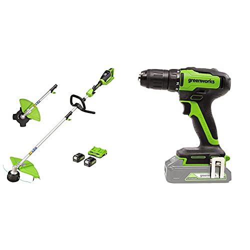 Greenworks GD24DD35 Rasen- & Bohrset