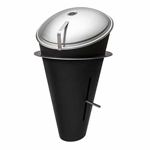 CONE Holzkohle-Grill und Feuerkorb mit Deckel