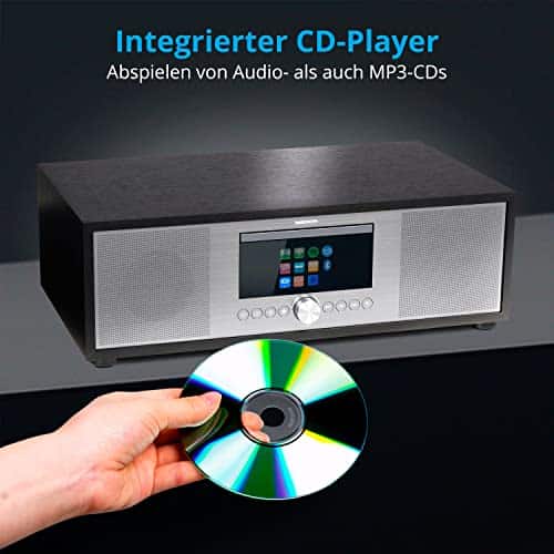 MEDION P66400 All-in-One Audio System (Internetradio, DAB+, CD/MP3 ...