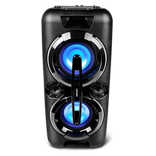 MEDION P67013 Party-Soundsystem (Partylautsprecher Karaoke, Bluetooth ...