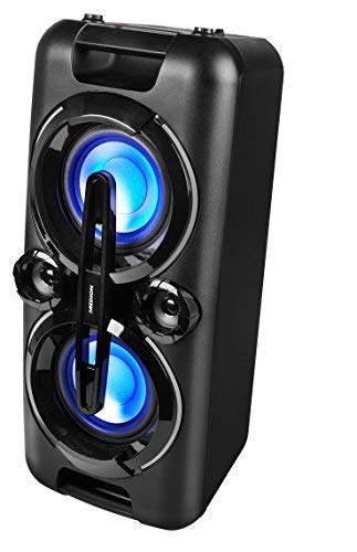 MEDION P67013 Party-Soundsystem (Partylautsprecher Karaoke, Bluetooth ...