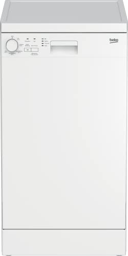 Beko DFS05L20W Geschirrspüler 45cm freistehend/unterbaufähig, 10 ...