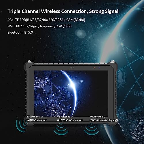 SunKol 10,1" IP67 Rugged Tablet (N5100 8GB+256GB) Windows 11 Pro ...