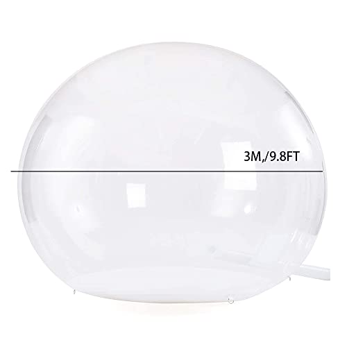 10FT aufblasbares Campingzelt, faltbares PVC-Bubble-Zelt mit ...