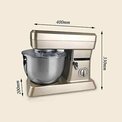 Home Stand Mixer 7-Gang Küchenmixer mit Edelstahlschüssel und Zubehör ...